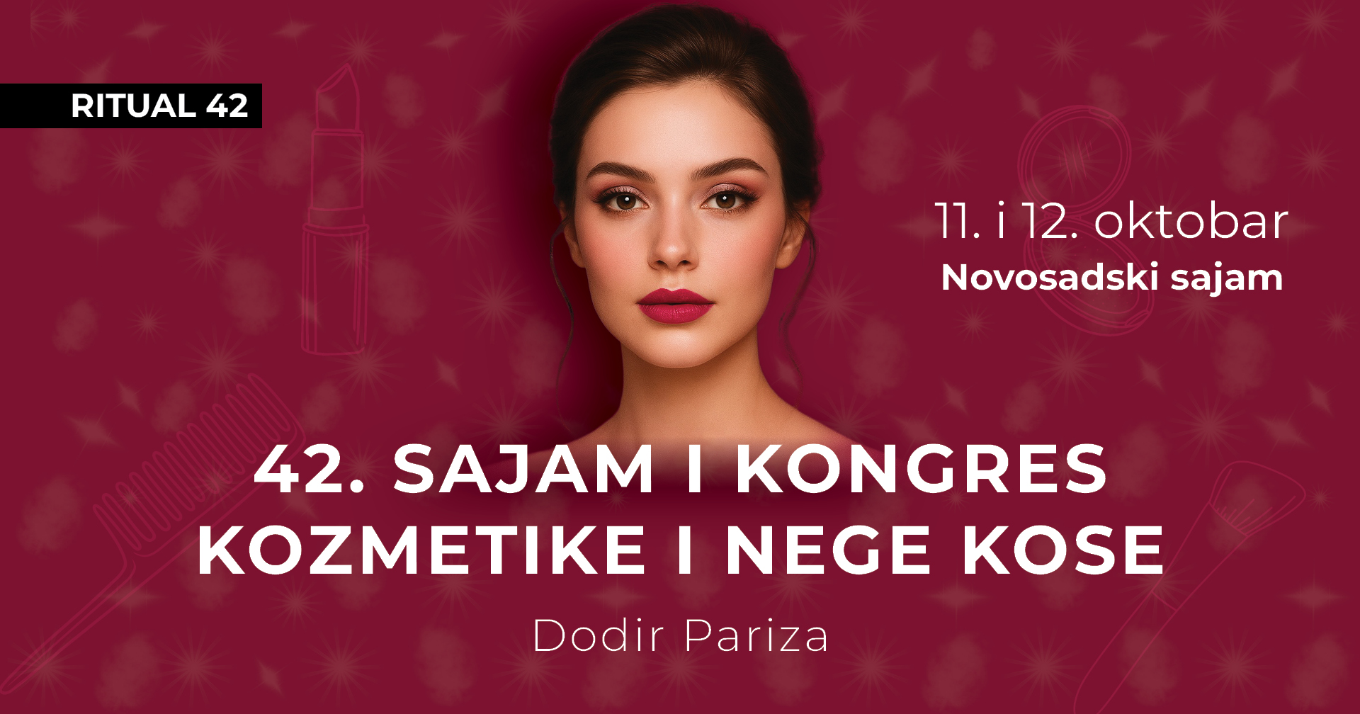 Sajam kozmetike - 42. SAJAM I KONGRES KOZMETIKE Dodir Pariza i Hair ...